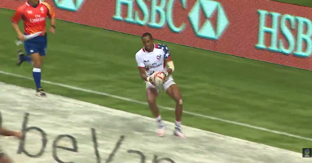 WATCH: USA Speedster Perry Baker Gets His 100th Try