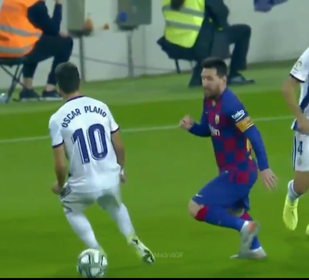 WATCH: Lionel Messi produces one of the filthiest nutmegs of all time