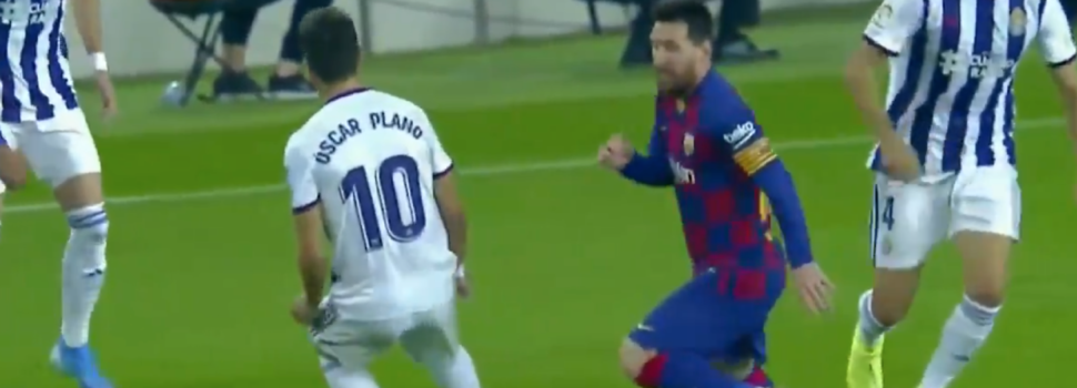 WATCH: Lionel Messi produces one of the filthiest nutmegs of all time