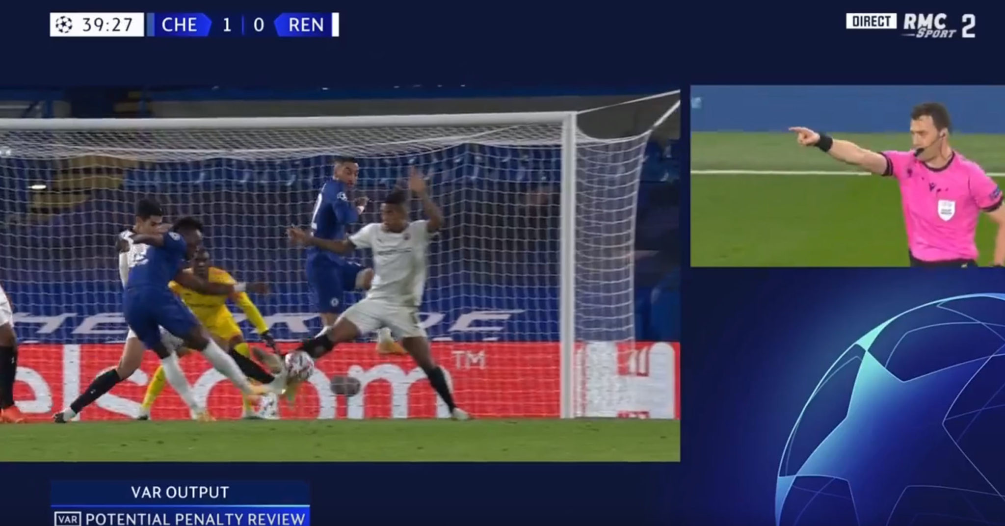 WATCH: Disgraceful Penalty Given To Chelsea By VAR For 'Handball'
