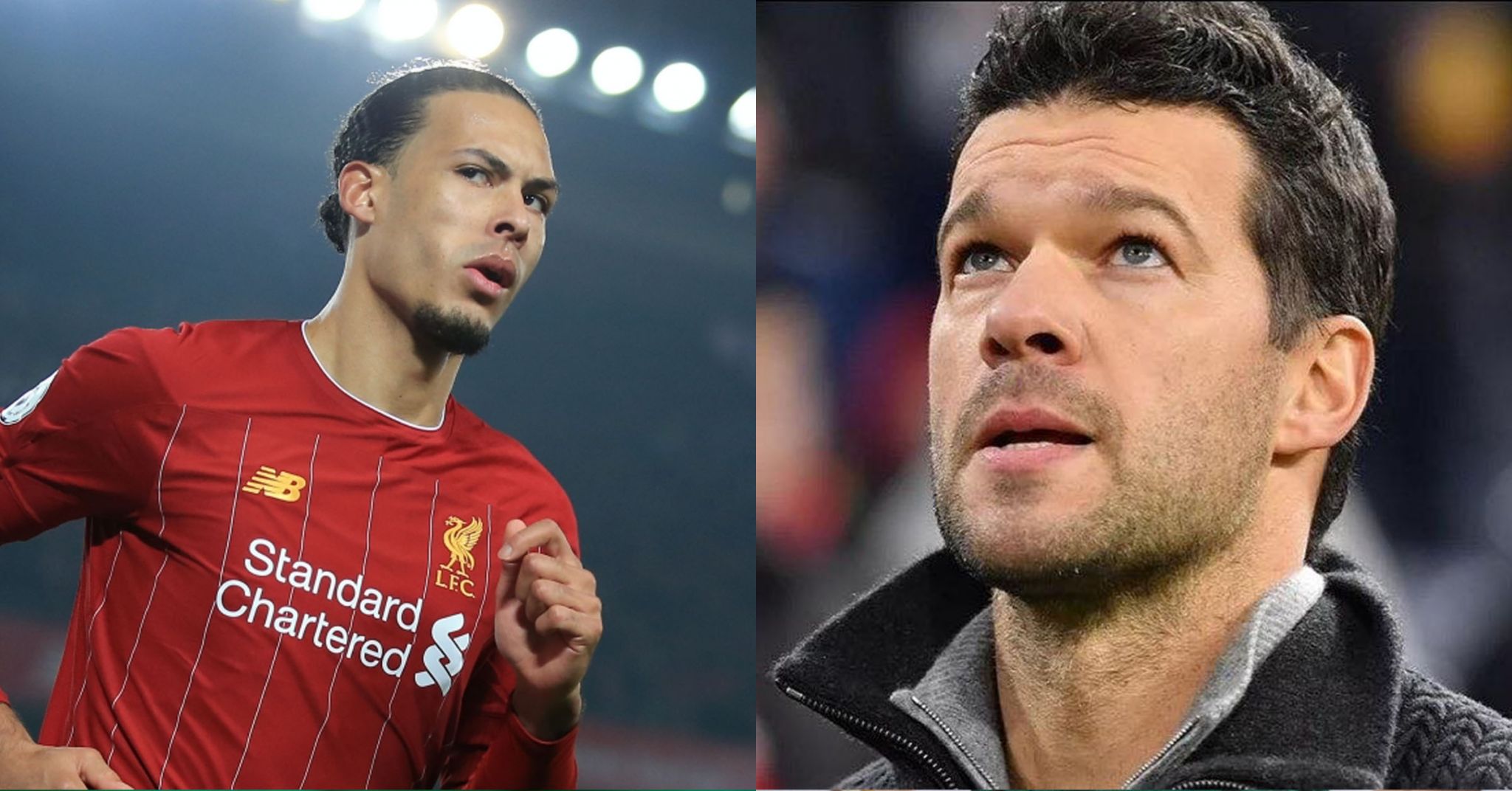 Michael Ballack Fires Shots at the Liverpool Defender
