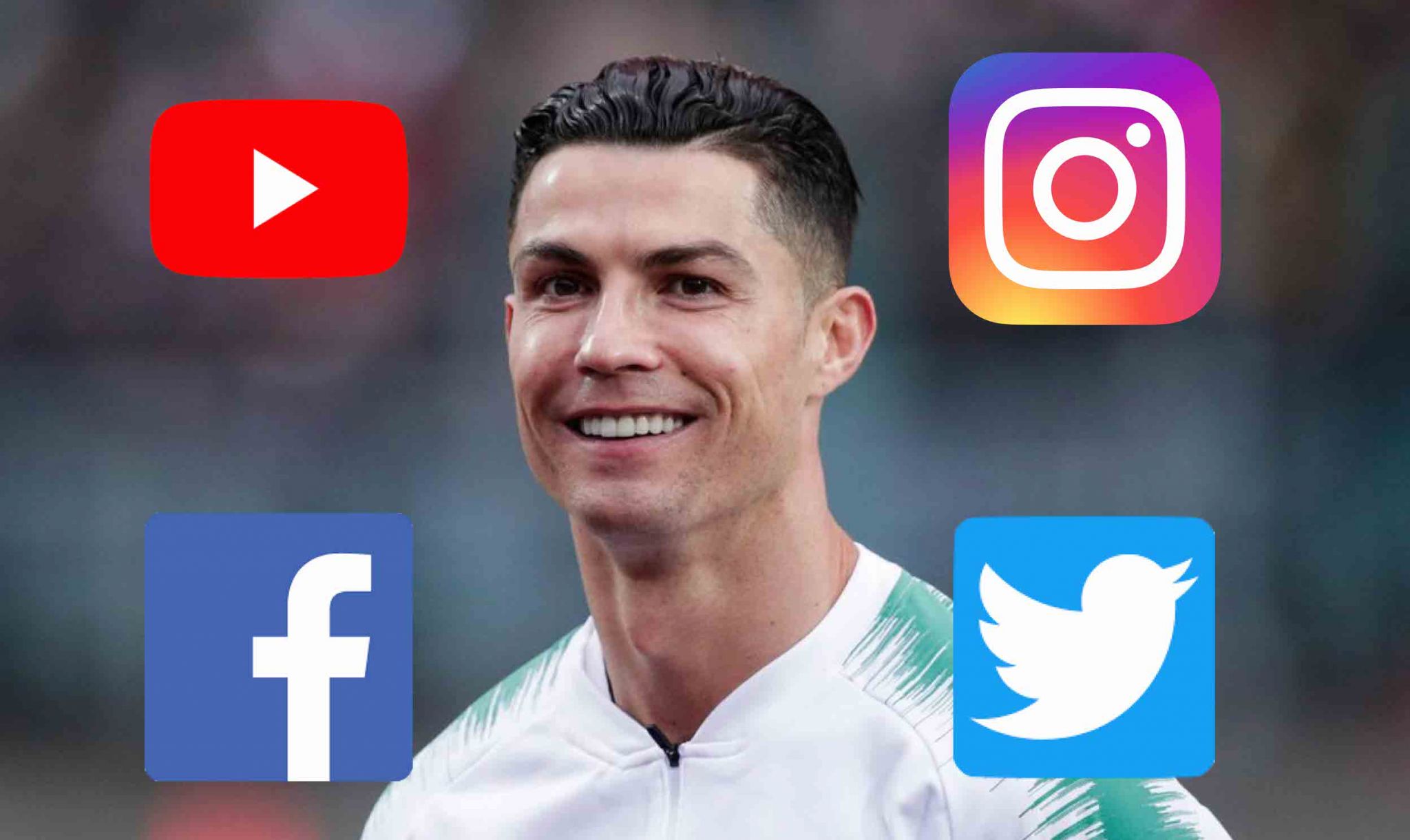 Cristiano Ronaldo becomes first athlete to hit half a billion followers ...