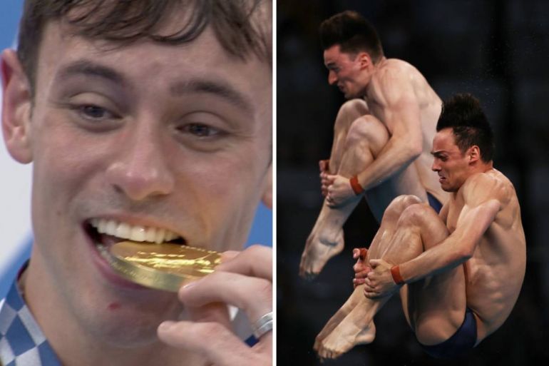Team GB Gold: Tom Daley and partner Matty Lee are Olympic champions