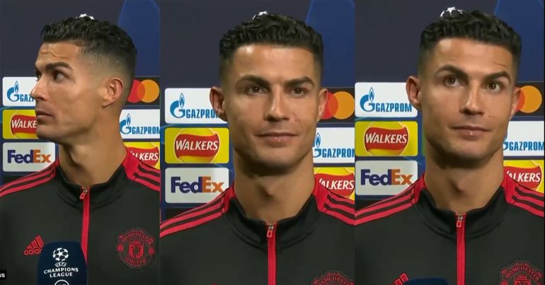 "You did it again" - Ronaldo