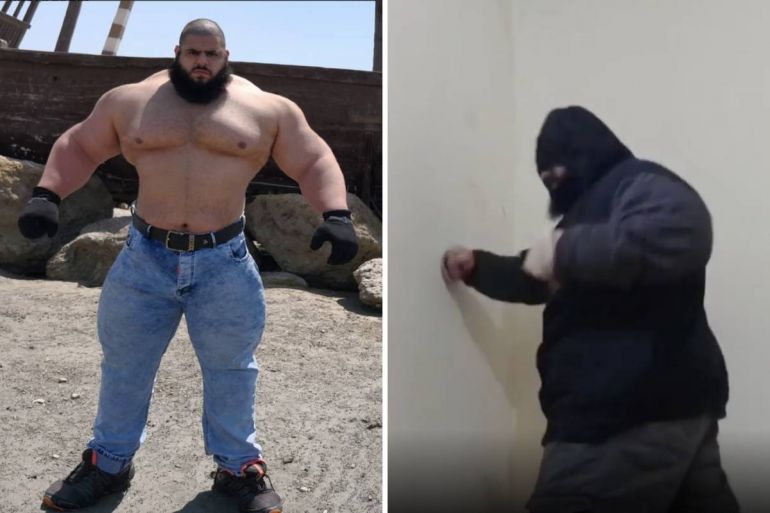 'Iranian Hulk' punching brick walls ahead of bout with 'world's ...