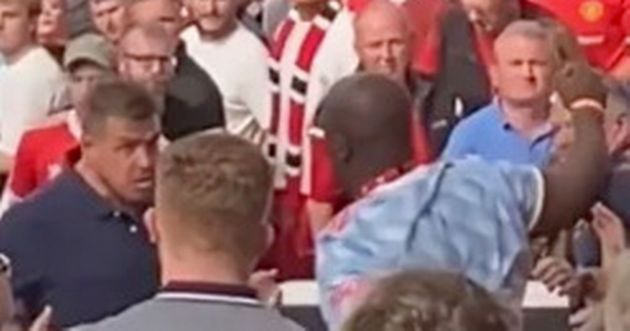 Footage Emerges of a Full on Scrap Between Two Manchester United Supporters