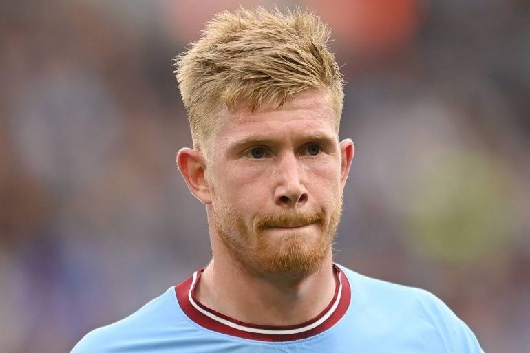 Is Manchester City superstar Kevin De Bruyne wearing... makeup?
