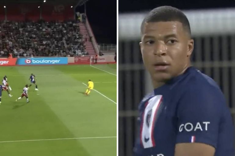 (VIdeo) Kylian Mbappe with HORROR miss you have to see to believe