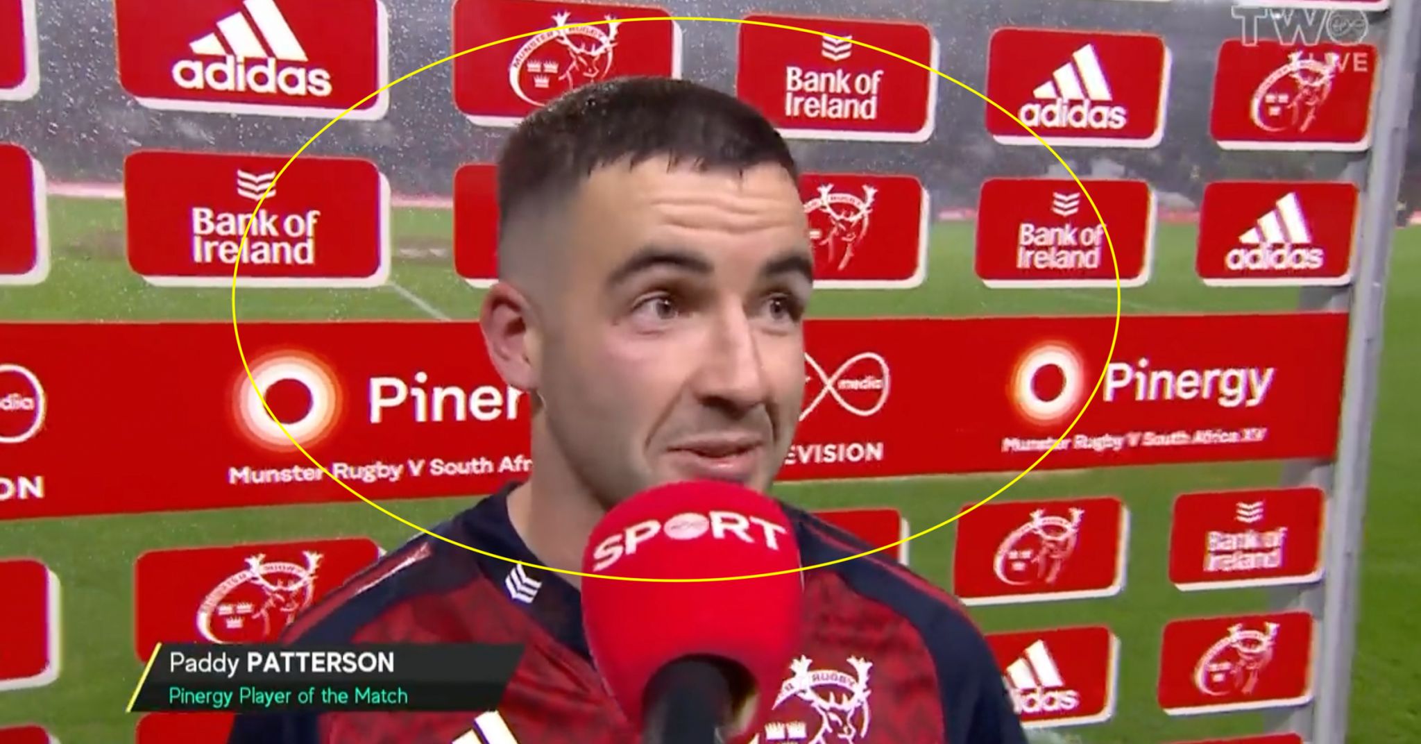 Paddy Patterson dropped about 5/6 f-bombs in a quality post match ...