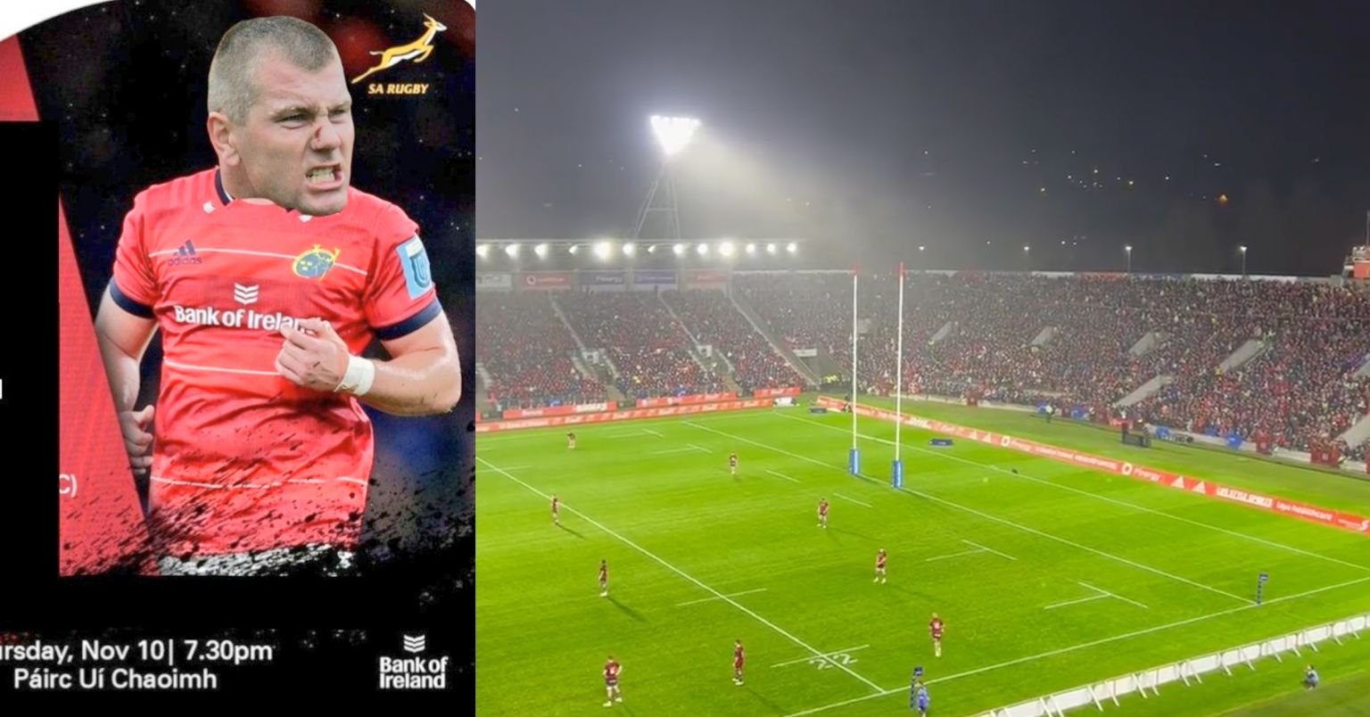 Someone has put together a Hurling Munster Rugby team - this is excellent 😂