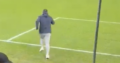 (Video) Watch HILARIOUS moment pitch invader produces master plan on ...