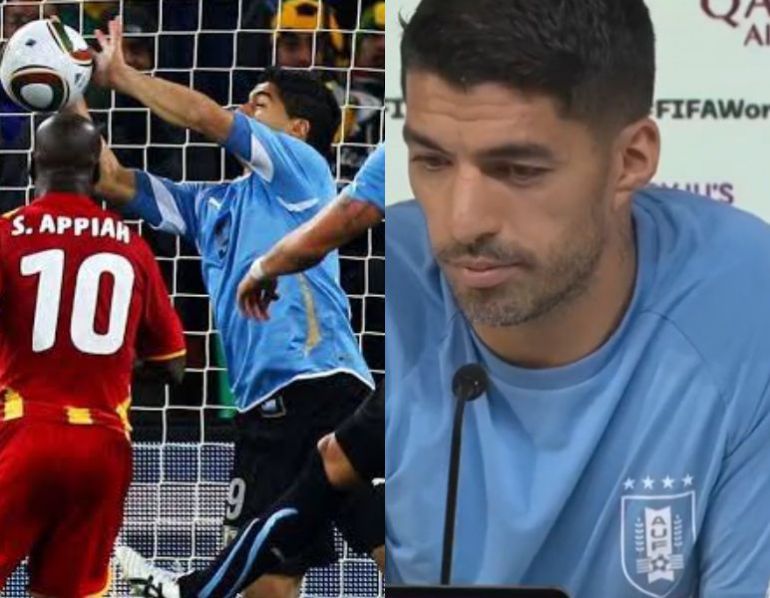 Luis Suarez REFUSES to apologize for handball against Ghana in 2010