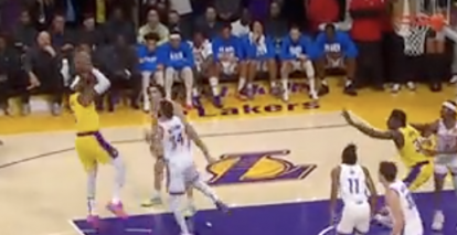 Lebron James breaks NBA all-time points scoring record