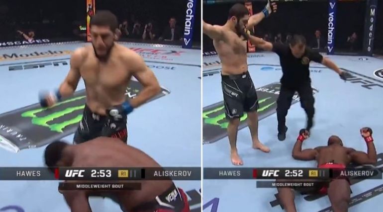 Ikram Aliskerov scores stunning knockout win at UFC288
