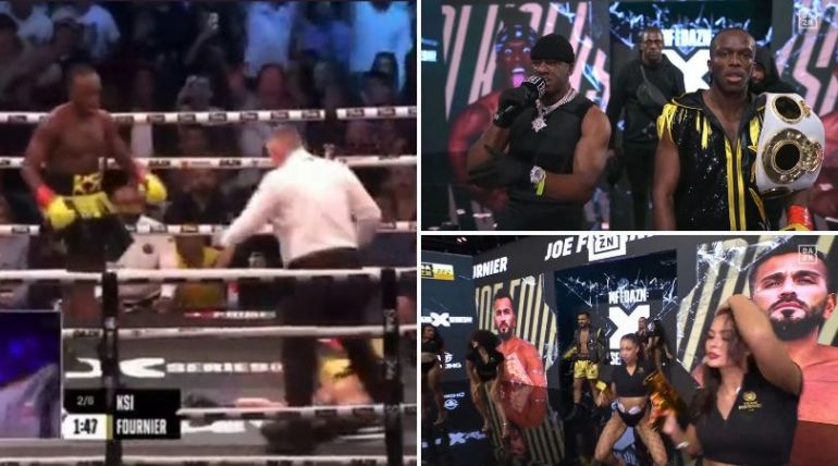 KSI knocks out Joe Fournier