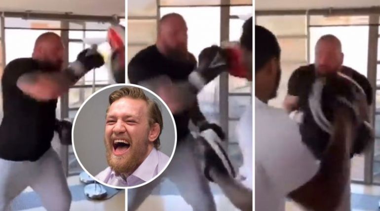 😬 Footage of True Geordie training emerges after Conor McGregor call-out