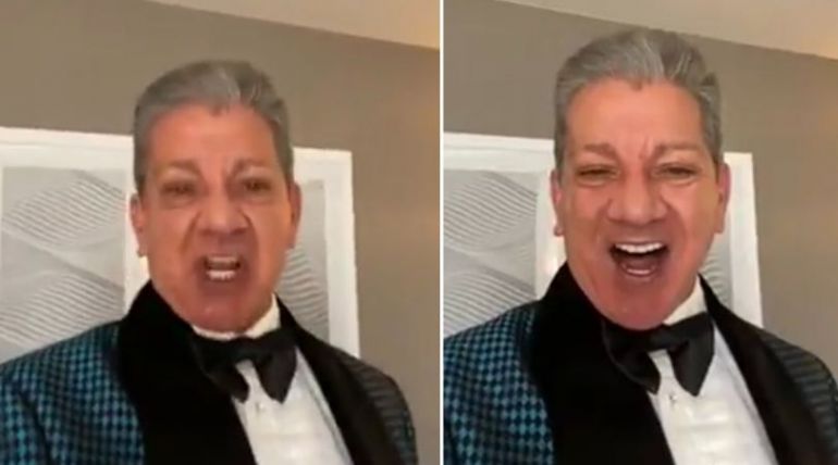 😂 Bruce Buffer was paid to wear a tuxedo and announce the end of a ...