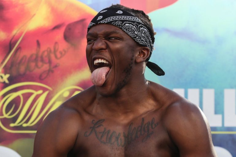 😬 KSI says boxing purists are crying after latest bizarre Misfits card ...