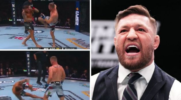 🚨 Conor McGregor reacts to Justin Gaethje's stunning KO win over Dustin ...
