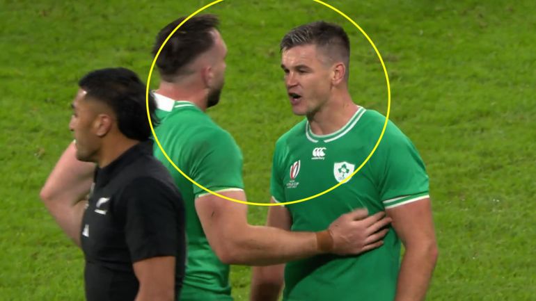 🚨Johnny Sexton & Rieko Ioane involved in an angry exchange after the game 😬