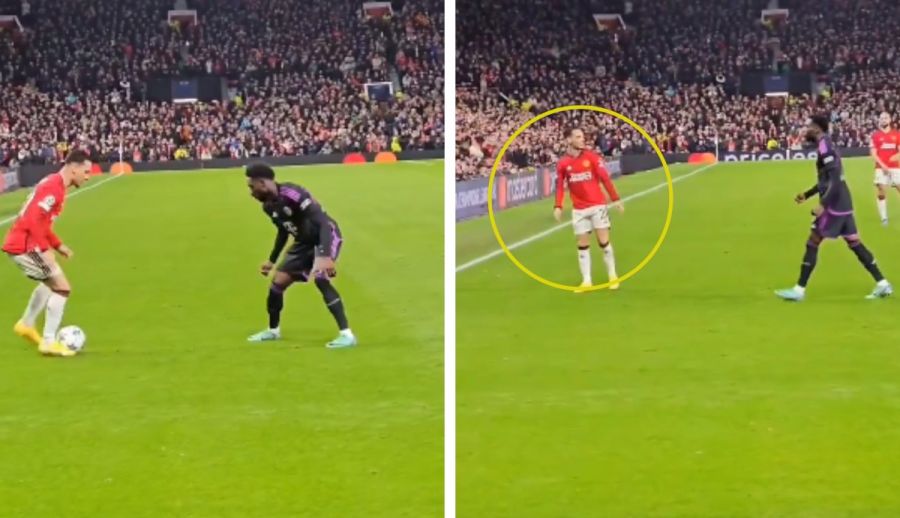 Fans are mocking Antony after fan footage from Champions League loss ...