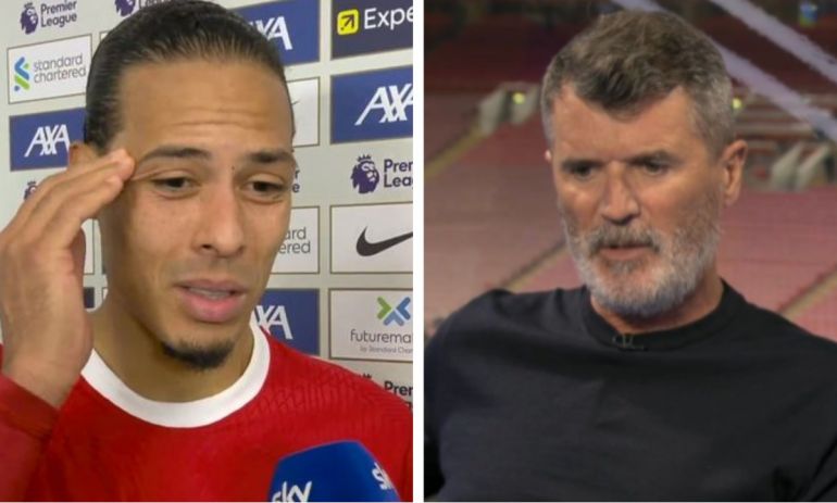 🚨roy Keane Slams Virgil Van Dijk For His Comments After Man United Draw🤬