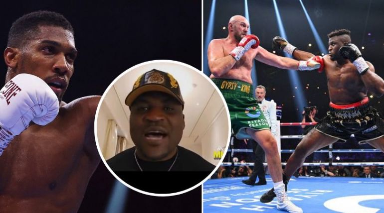 🚨 Francis Ngannou highlights key difference between Anthony Joshua and Tyson Fury