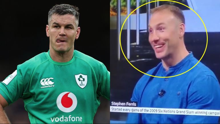 🚨Stephen Ferris risks the wrath of Johnny Sexton after cheeky joke .. 😬