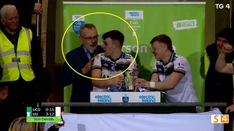 🚨The GAA President Larry McCarthy had an absolute horror show when ...