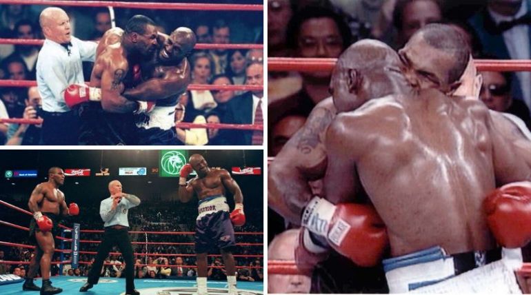 🚨 Mike Tyson makes shock admission about biting part of Evander ...