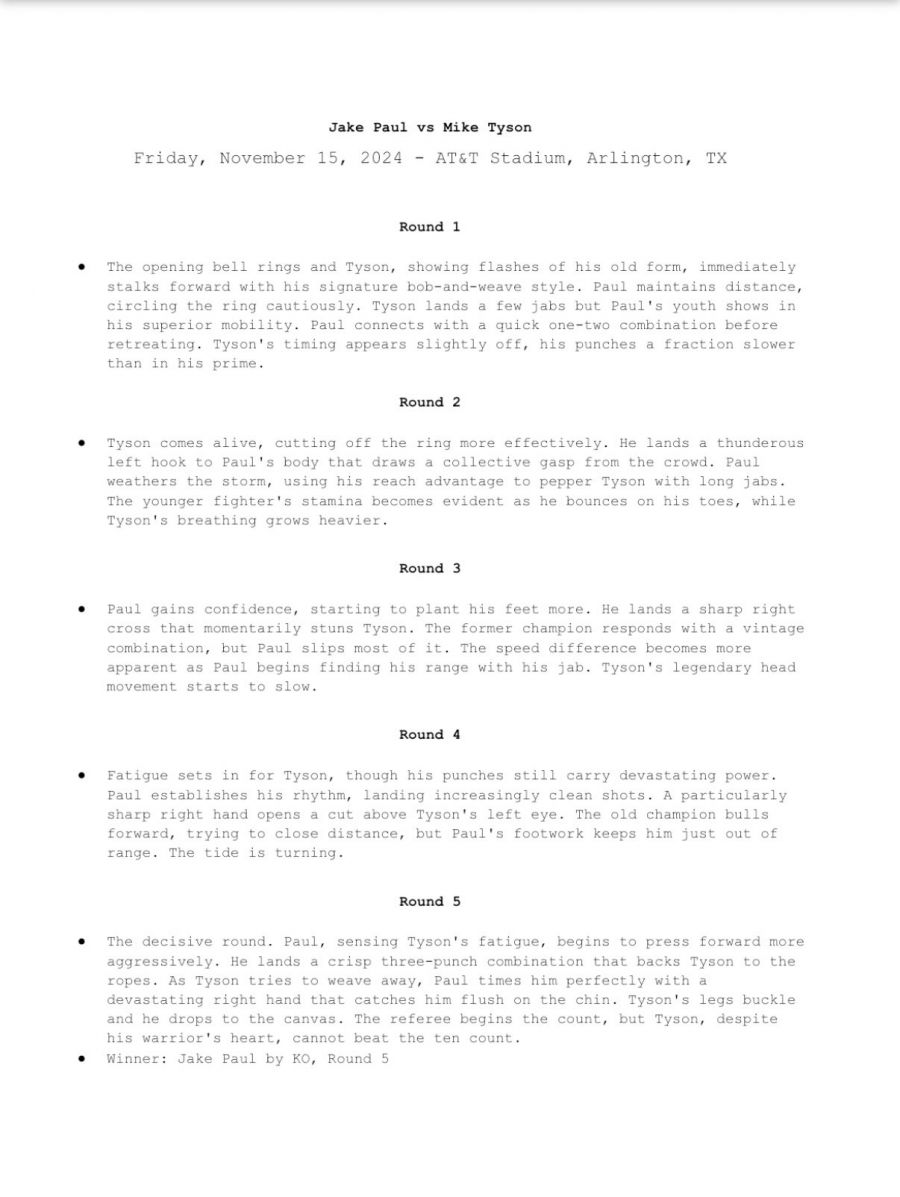 🚨 Jake Paul vs. Mike Tyson 'script' leaked on social media