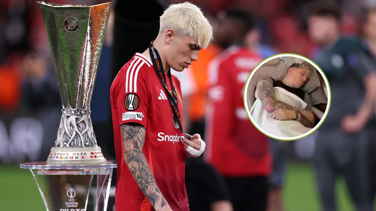 Alejandro Garnacho shares one-word IG post amid Napoli transfer link