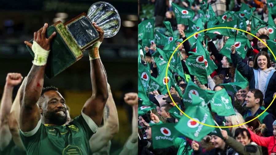 🚨Irish fans had the last laugh with the Springboks win in Wellington